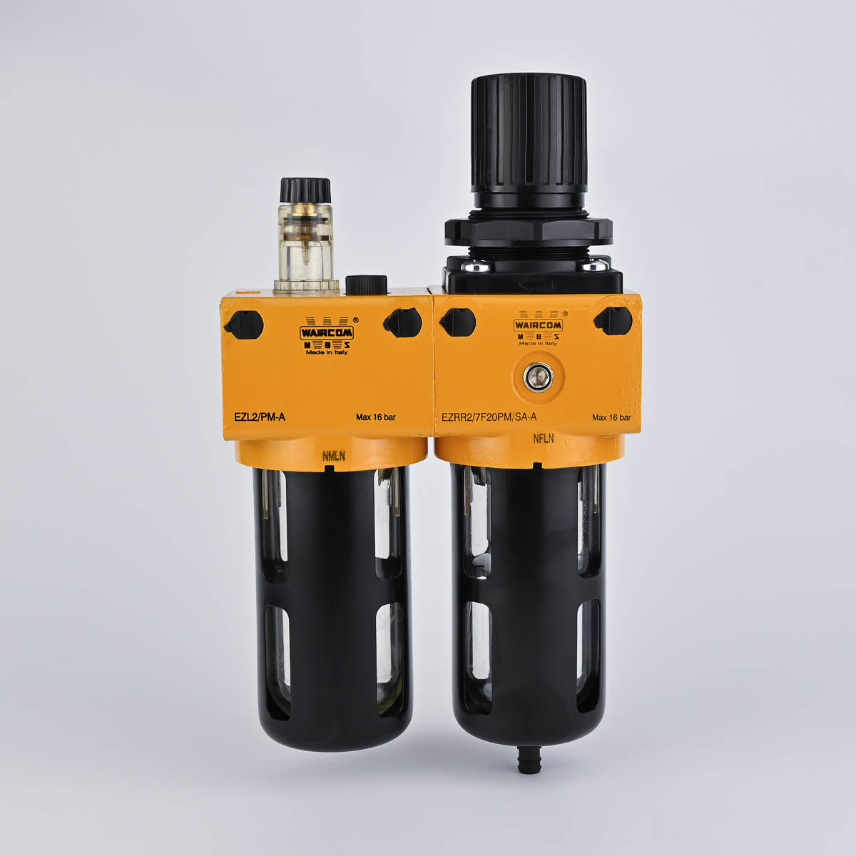 FRL 1/2" WITHOUT GAUGE AUTOMATIC METALLIC PROTECTION WAIRCOM – Creative ...